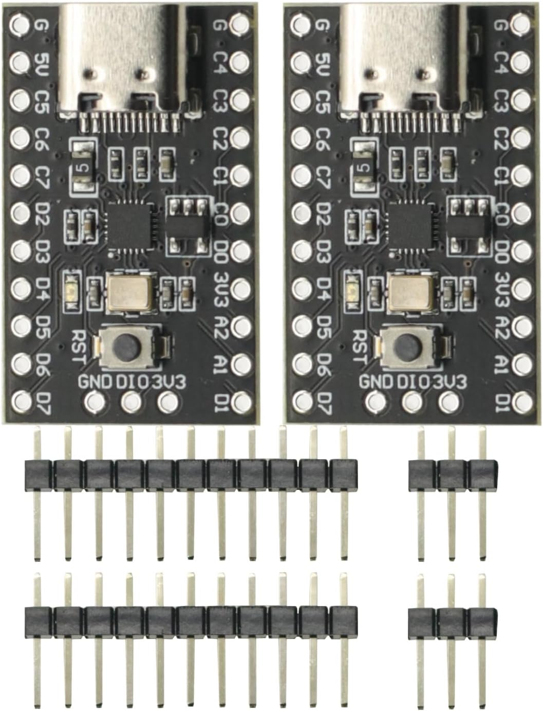 Amazon.com: 2Pcs Type-C USB CH32V003 Development Board Minimum System ...