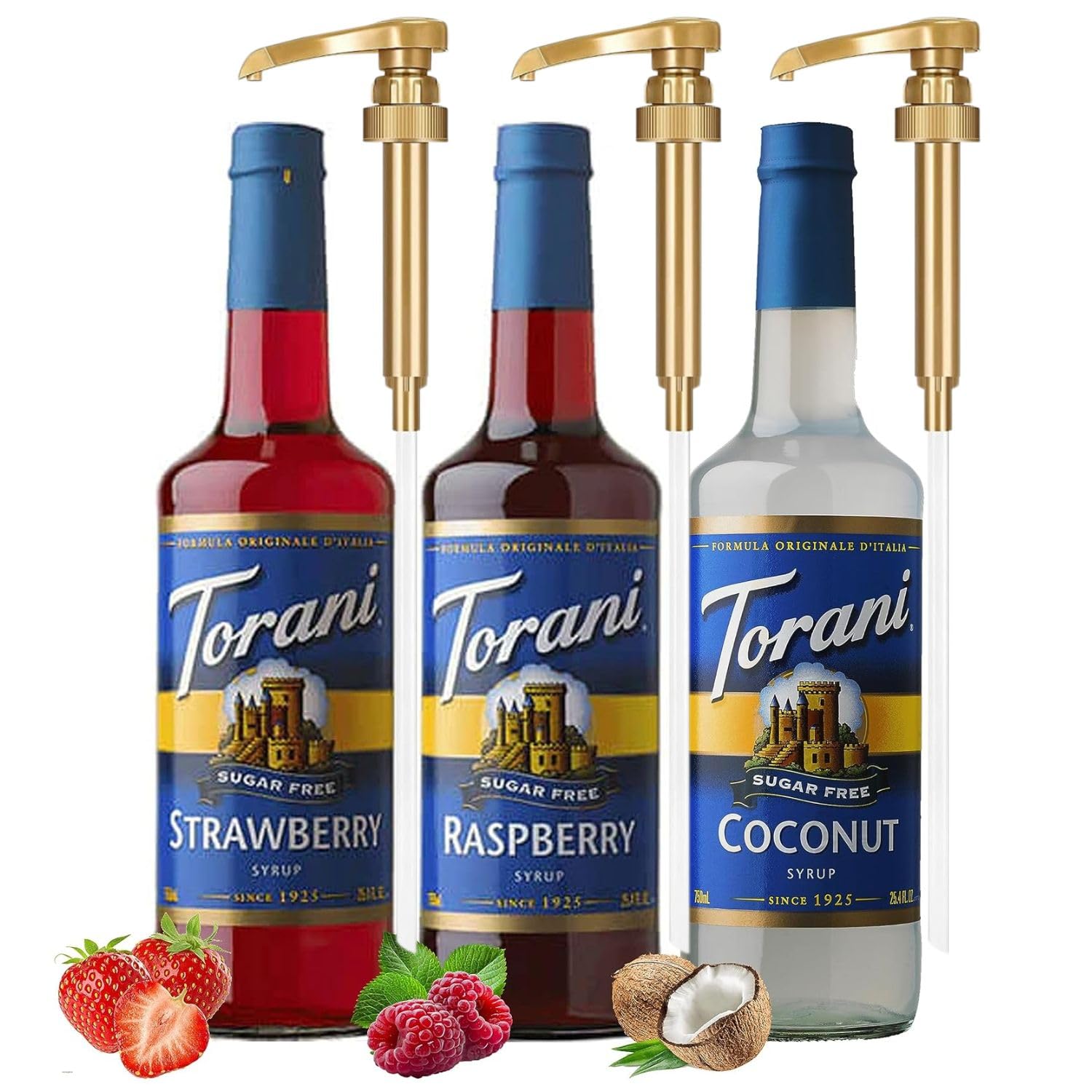 Snapklik.com : Sugar-Free Syrup Trio - Coconut, Strawberry & Raspberry ...