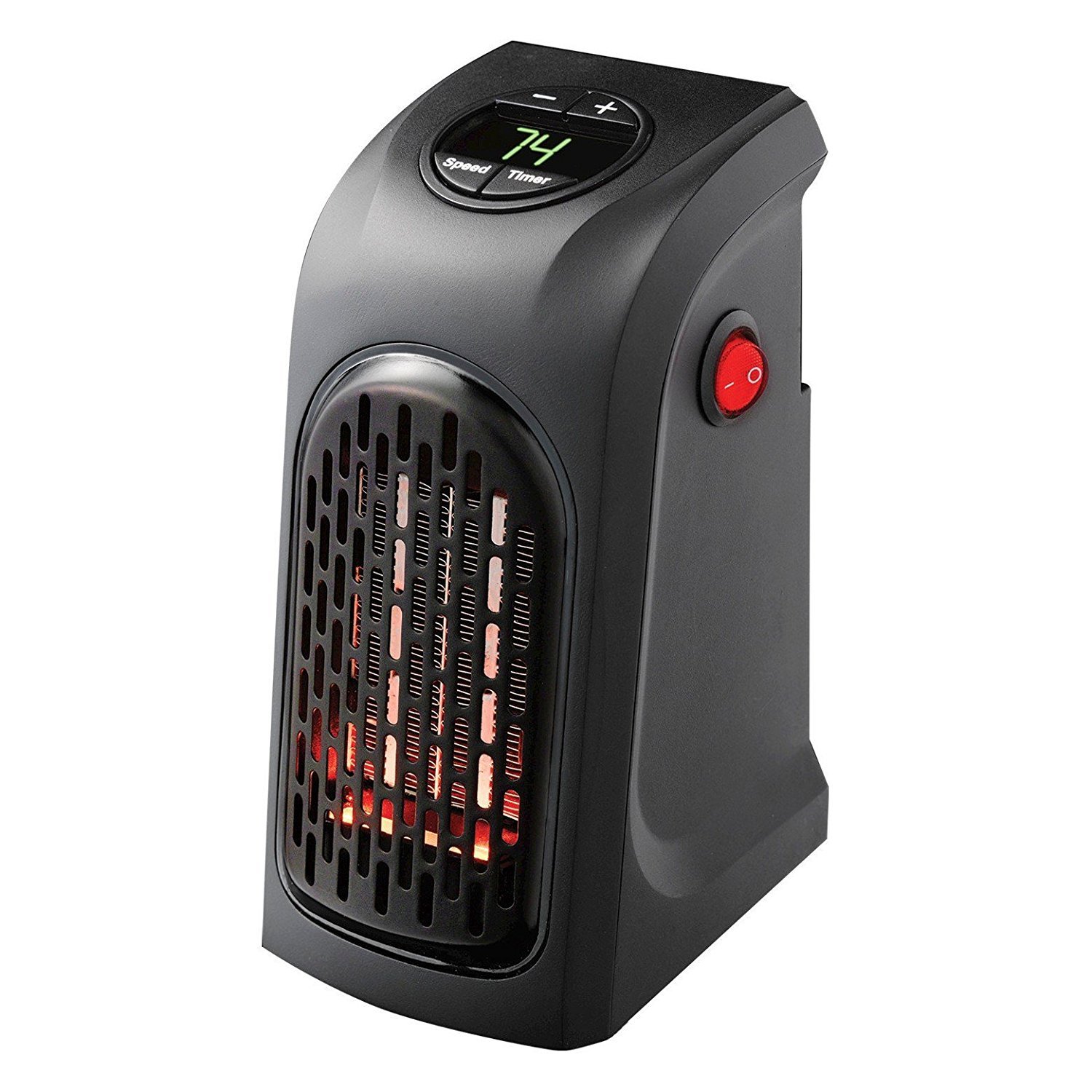 Amazon.com: Ontel Handy Heater Plug-In Personal Heater for Quick and ...