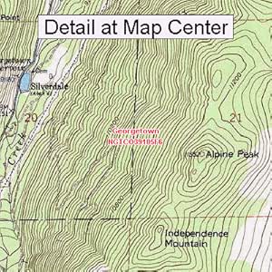 Amazon.com : USGS Topographic Quadrangle Map - Georgetown, Colorado ...