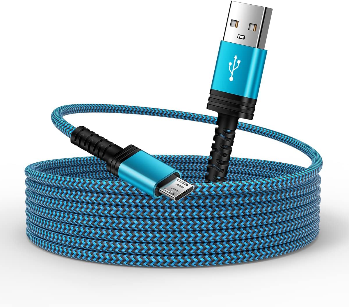 Micro USB Cable 6ft Long, AILKIN Best Replacement USB to Micro-USB ...