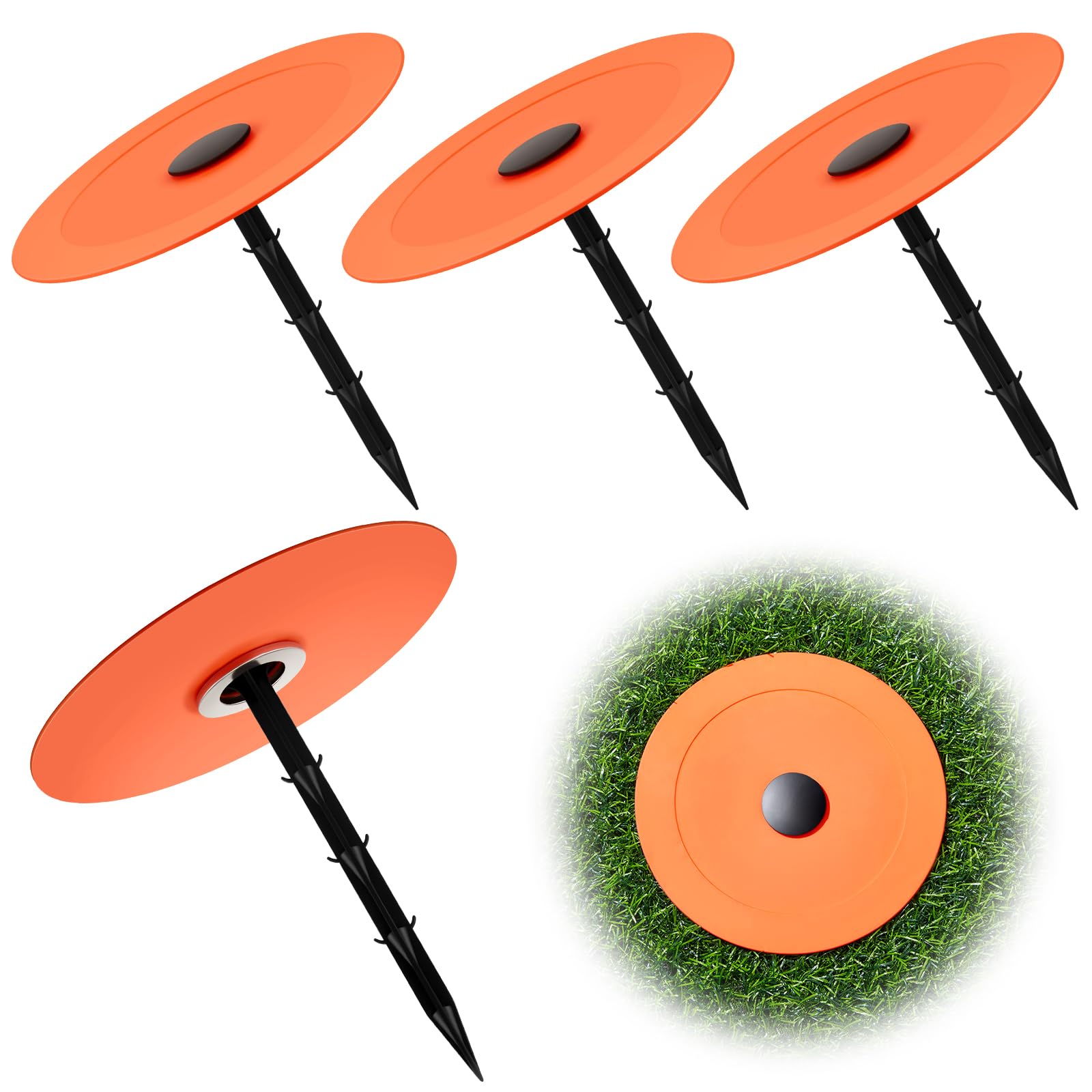 Amazon.com : Leriton 3 Set Survey Markers Stakes Plastic Survey Stakes ...