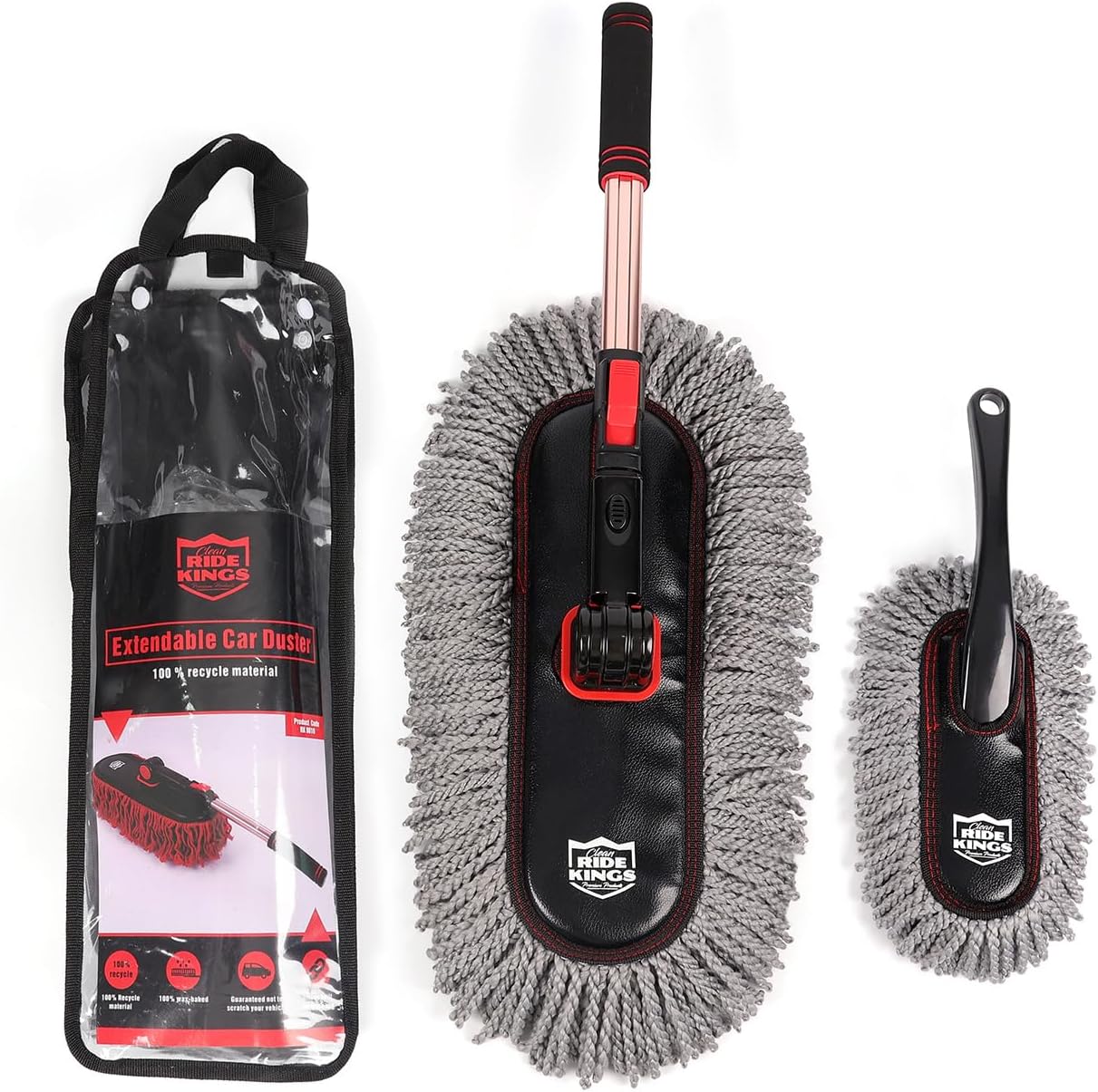 Amazon.com: RIDE KINGS Car Duster Kit,Microfiber Multipurpose Duster ...