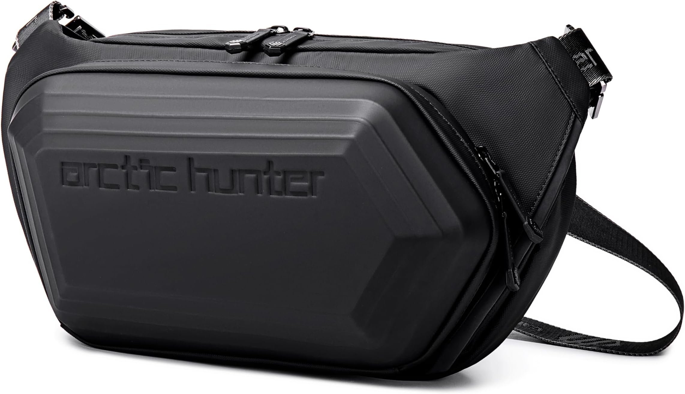 Arctic Hunter Hard Shell Cross-Body Waist Bag Water Resistant Anti ...