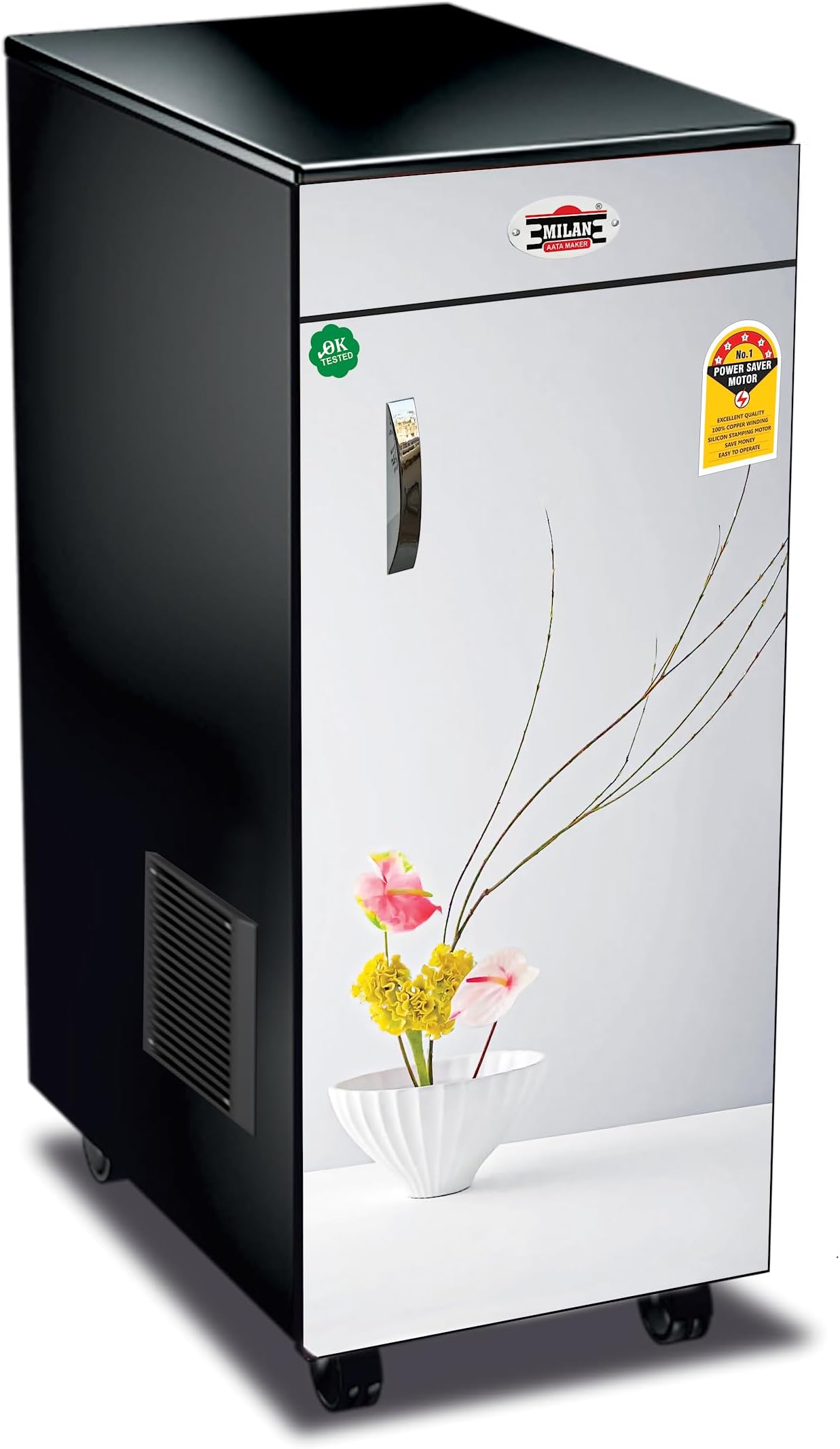 Natraj Shakti Stone Aata Maker 1.37 HP with Auto Feeder Device ...