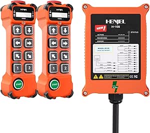 Amazon.com: 12V 24V 36V Wireless Crane Remote Control Industrial Hoist ...