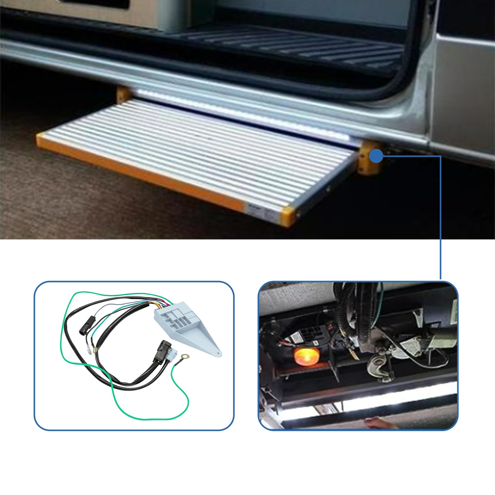 Snapklik.com : 909510000 Electric Step Control Unit Compatible