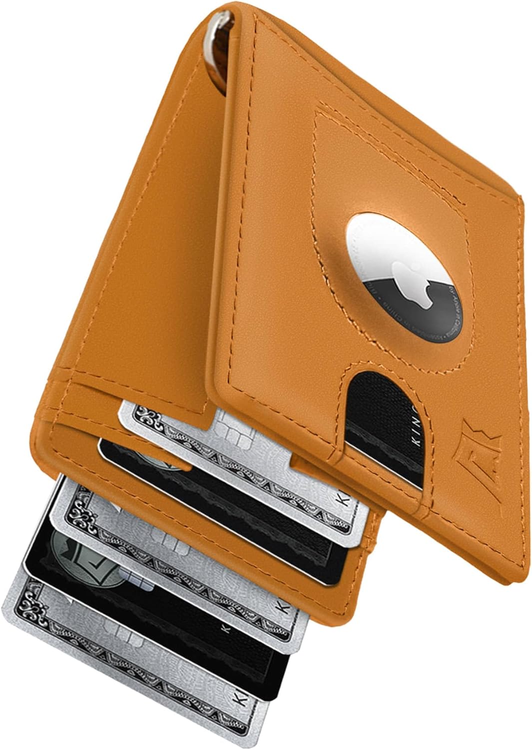 Amazon.com: Kings Loot Trackable Smart Airtag Wallet Men Slim | Premium ...