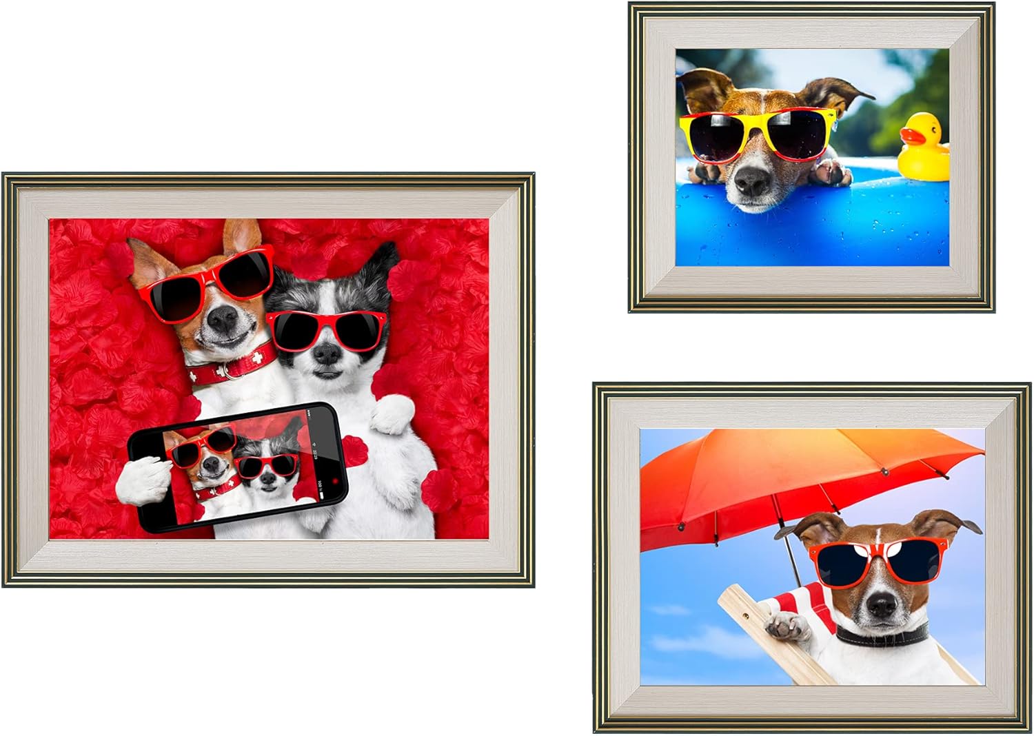Amazon HWAHWA Picture Frames Set Of 3 Picture Collage Frames 8x10