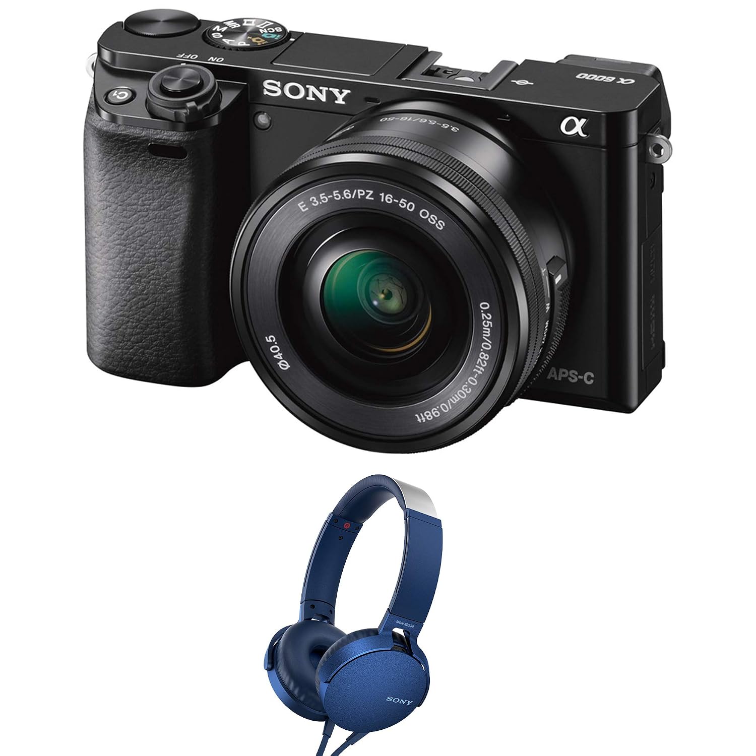 Buy Sony Alpha ILCE 6000L 24.3 MP Mirrorless Digital SLR Camera with 16 ...