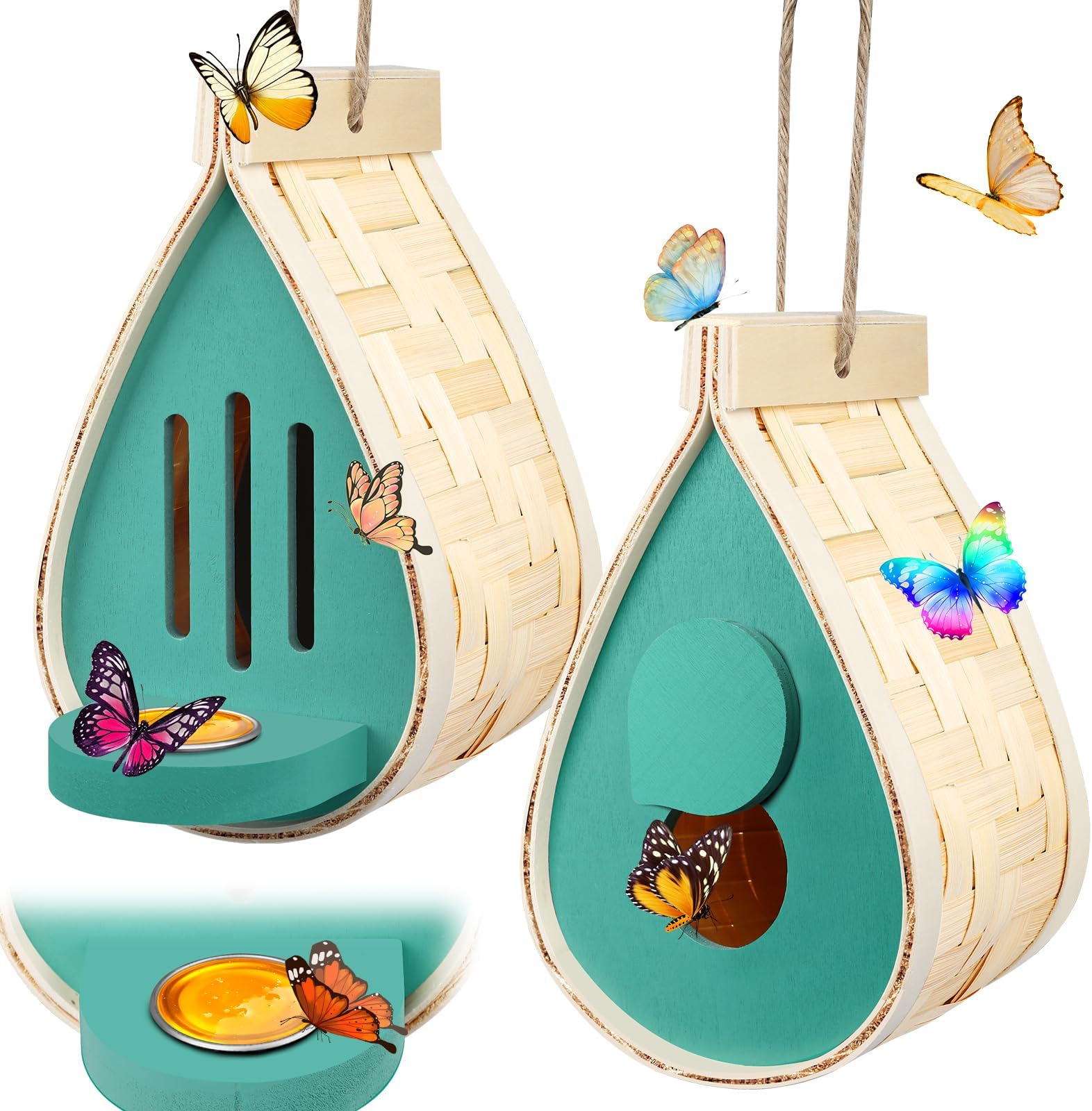 Amazon.com : Heartwood 096A Flutterbye Butterfly House : Patio, Lawn ...