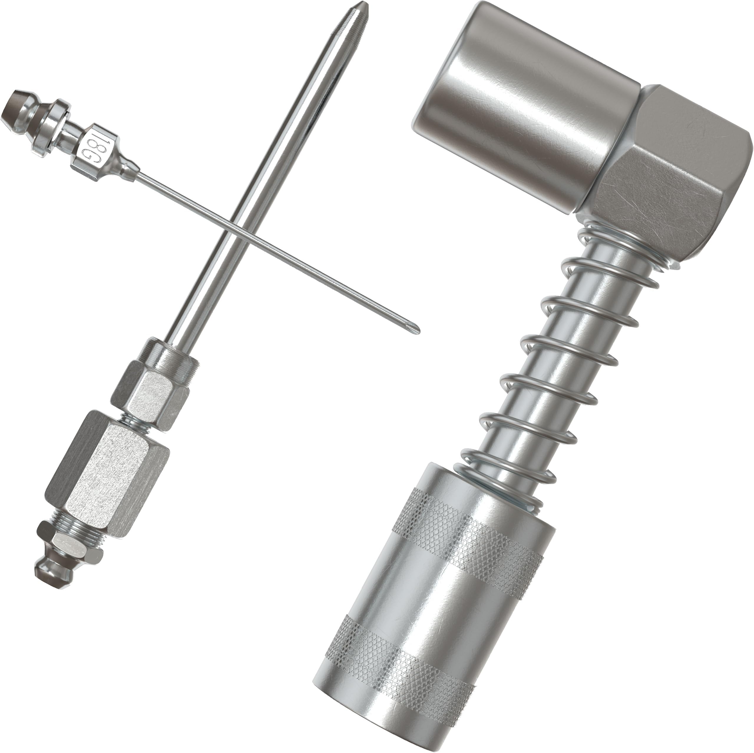 Amazon.com: UTOOL Grease Gun Accessory Kit, 90 Degree Coupler, Needle ...