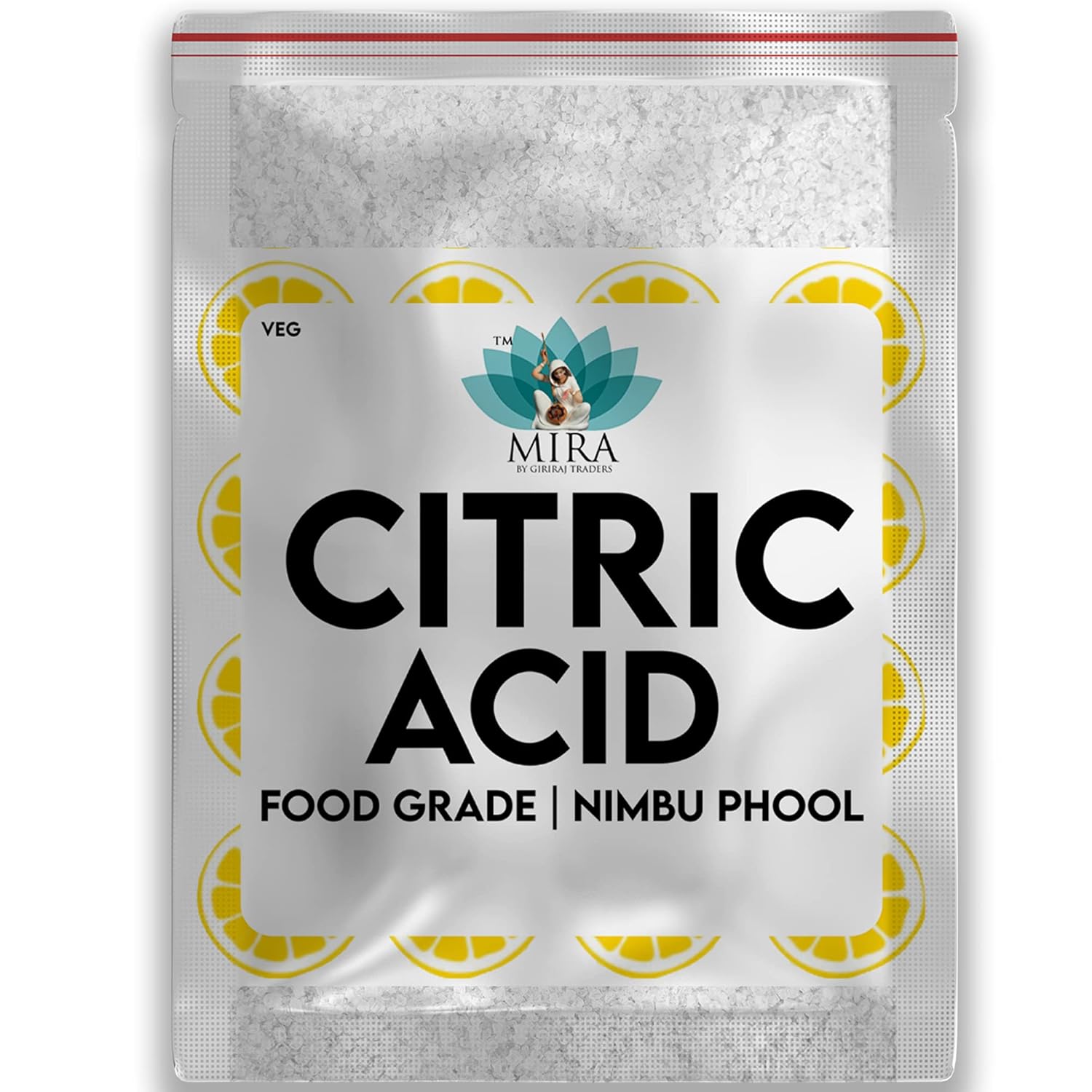 Pure Citric Acid Powder Food Grade 250 Grams | Citric Acid for Food (1 ...
