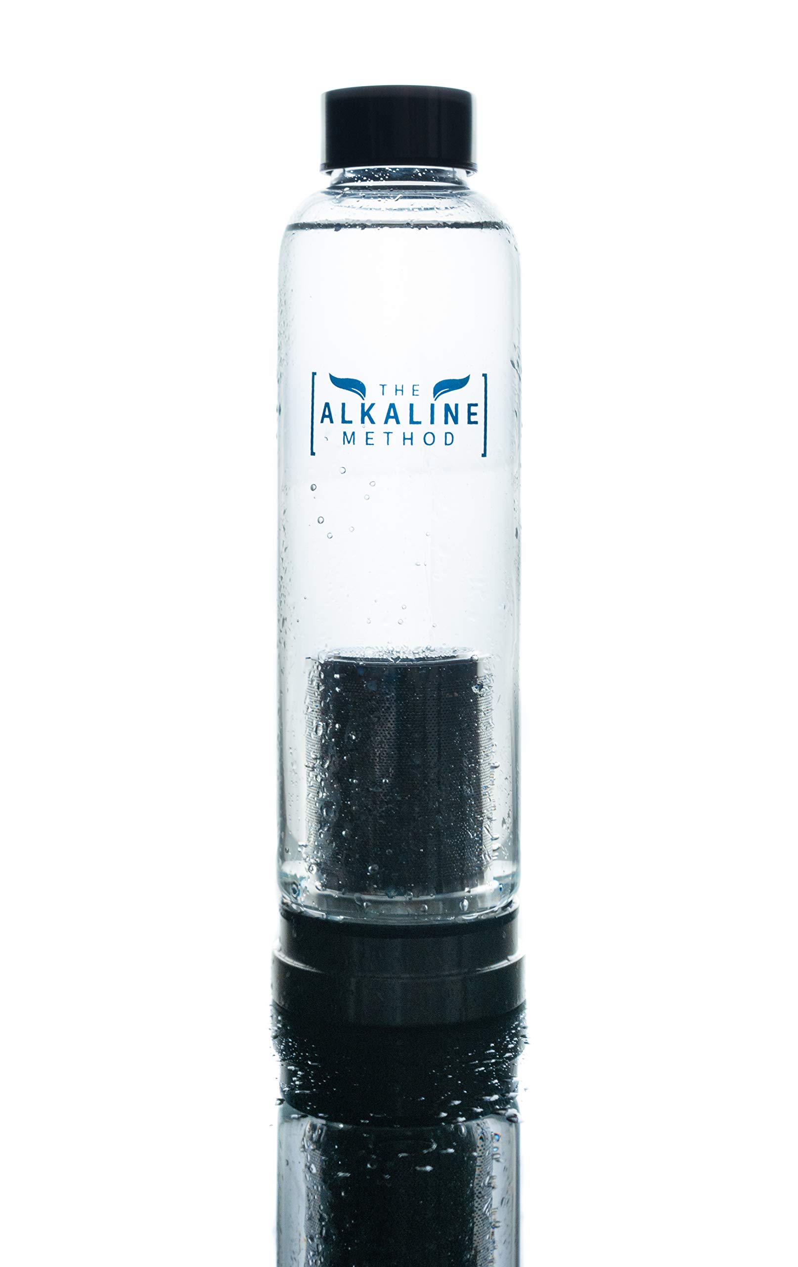 The Alkaline Method Glass Alkaline Water Filter Bottle Increase Ph ...