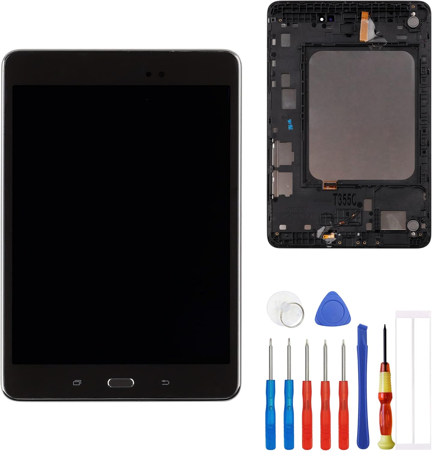 Amazon.com: E-YIIVIIL Replacement LCD Compatible with Galaxy Tab A 8.0 ...