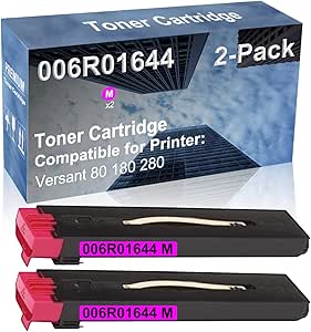 Amazon.com: 2-Pack (Magenta) Compatible High Yield 006R01644 Laser Printer Toner Cartridge Used ...
