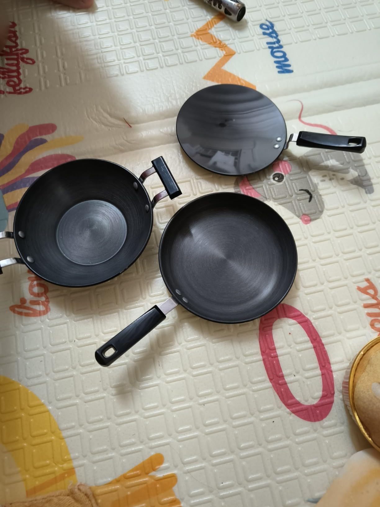 Hawkins Futura Cookware 3 Pieces Toy Kitchen Set - Toy Deep-Fry Pan ...