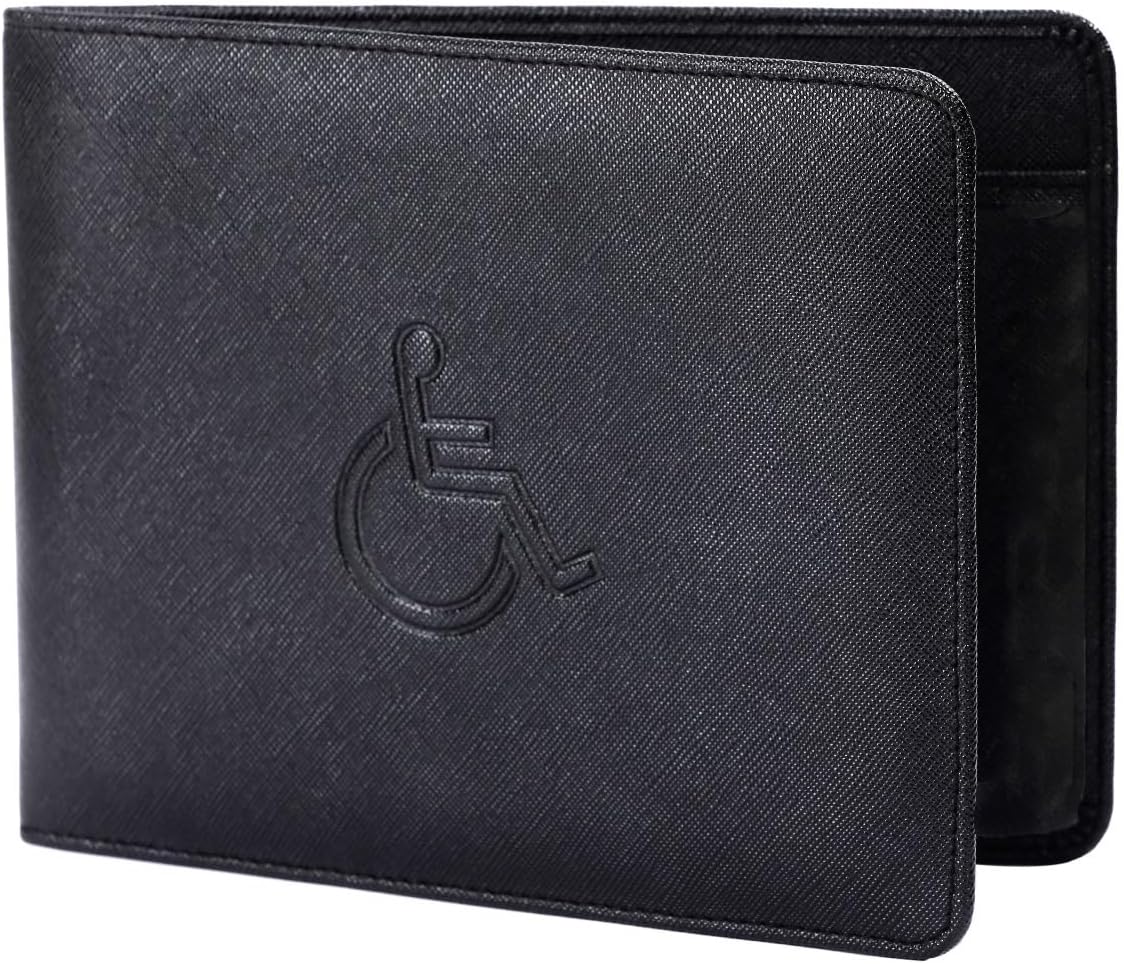 Disabled Badge and Timer Holder | PU Leather Badge Wallet | Protector ...