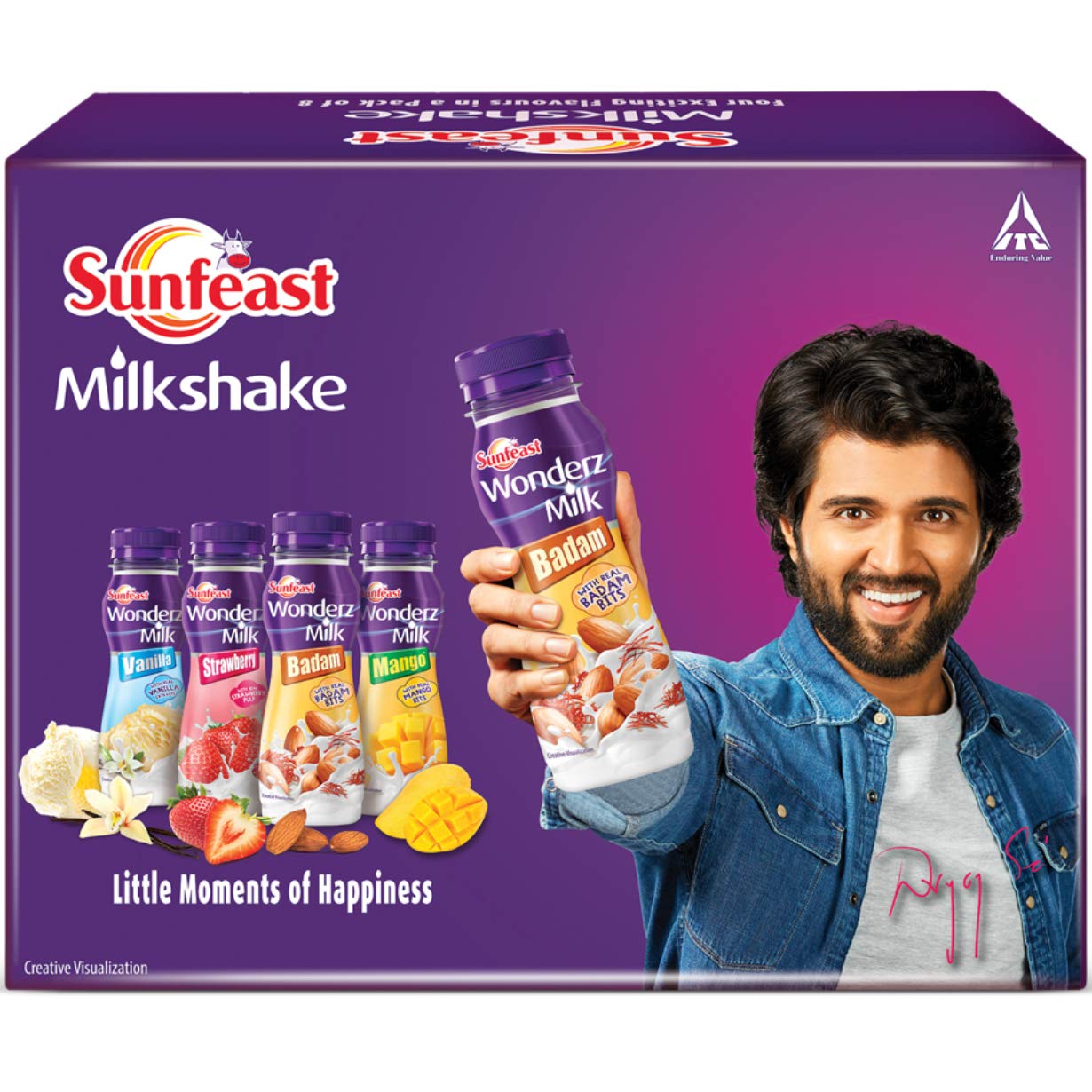 Sunfeast Wonderz Milkshakes - Assorted (Pack of 8) : Amazon.in: Grocery ...