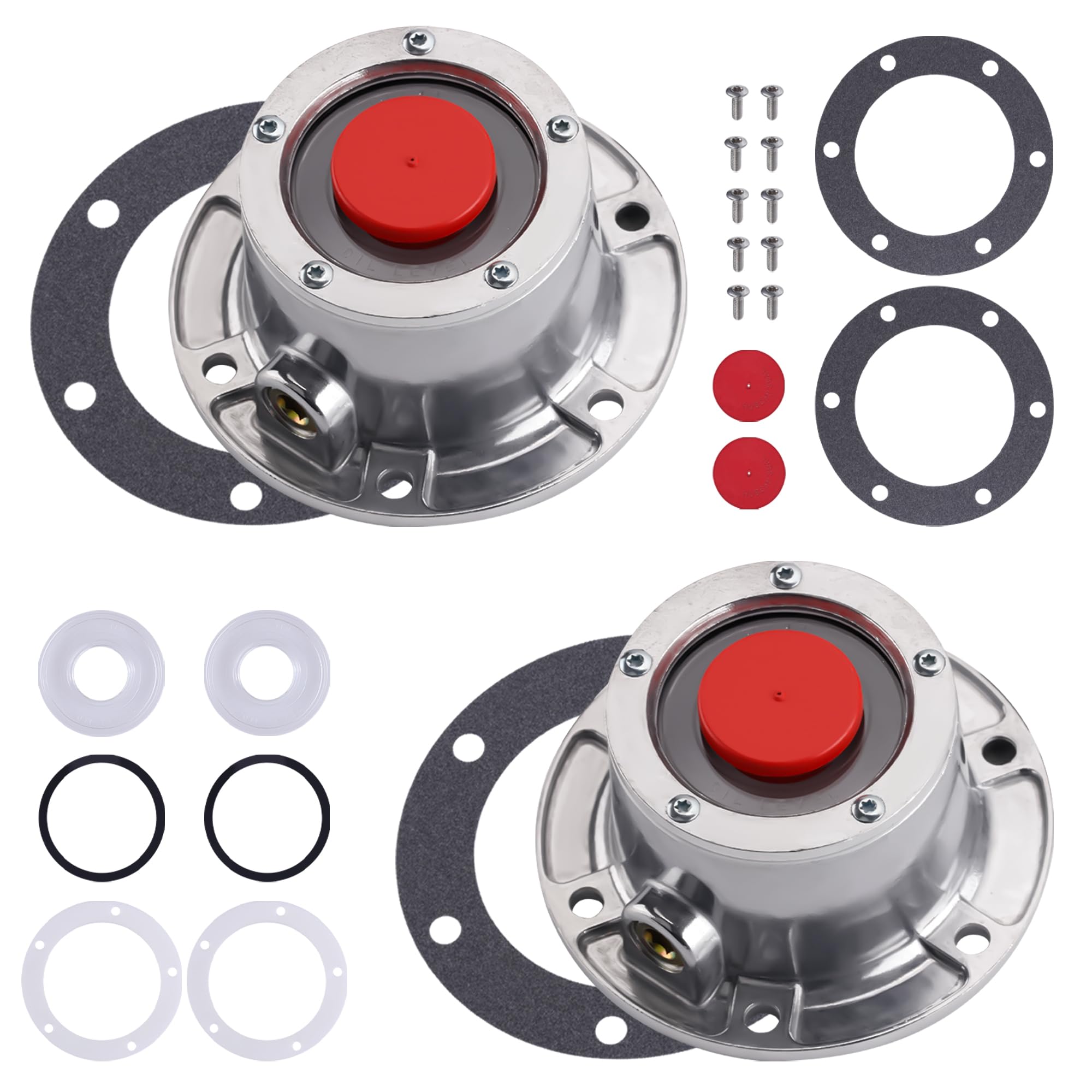 Amazon.com: Ailbiuko 343-4024 Trailer Hub Cap 3434024 Aluminum Hubcaps ...