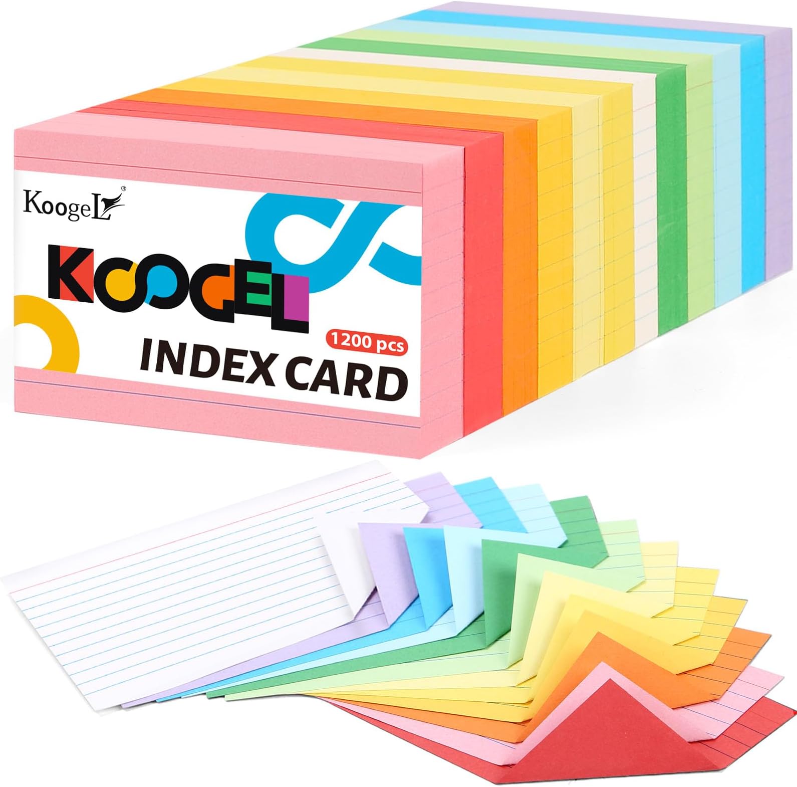 Amazon.com : Esselte Oxford Ruled Color Index Cards, 3" x 5", Canary ...