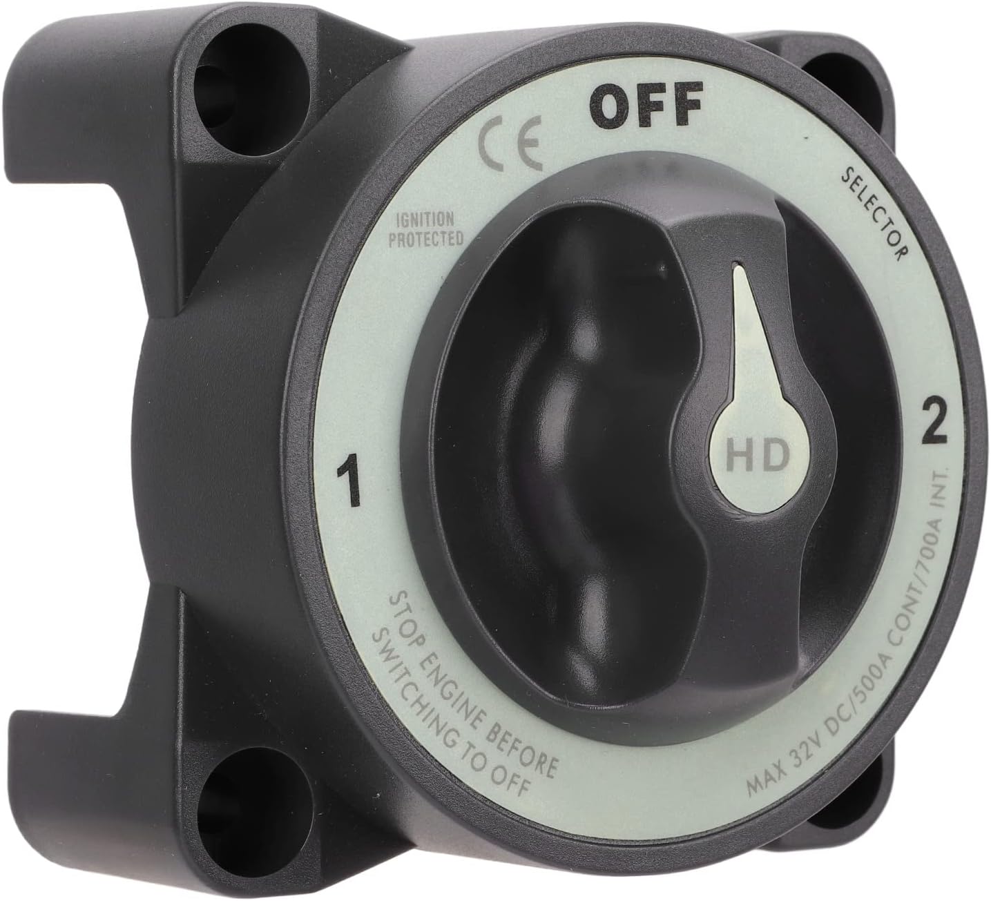 Amazon.com: Battery Disconnect Switch 500A 3 Position RV Boat Power Cut ...