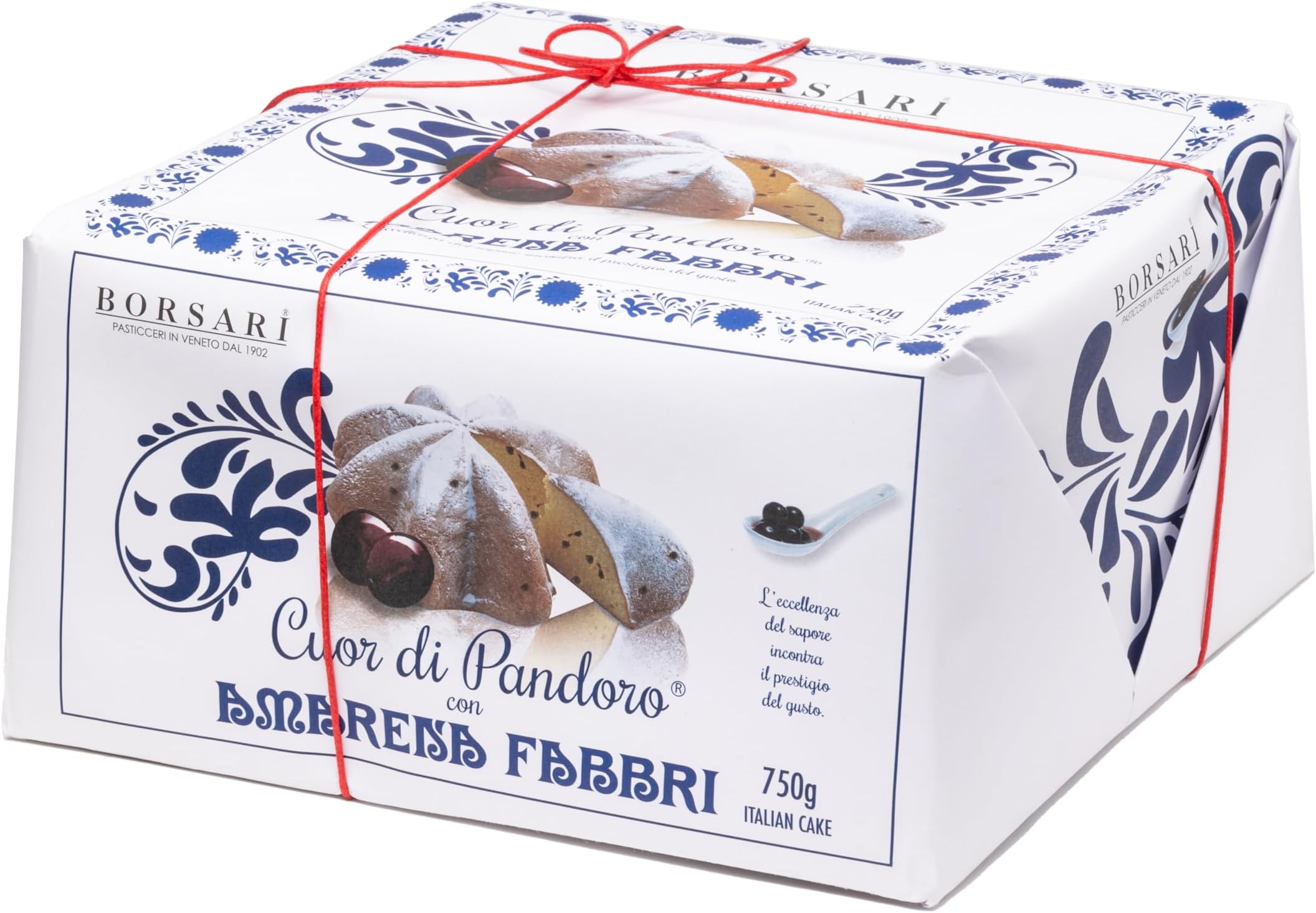 Amazon.com: Alma Gourmet Pistachio Panettone Gift Box With Pistachio ...