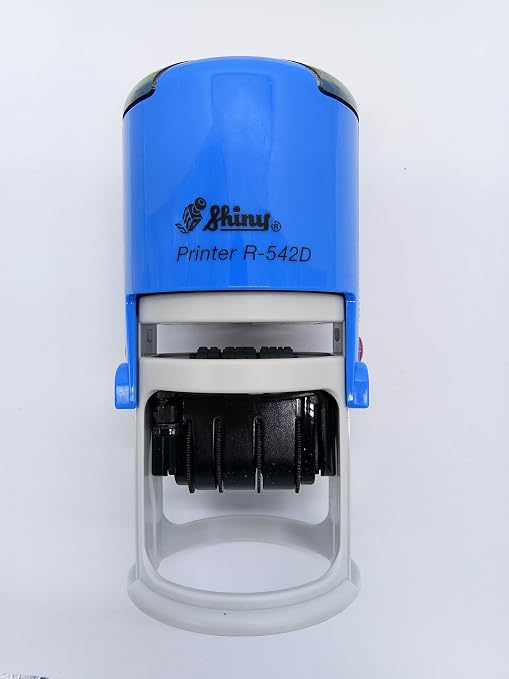 Shiny R-542D Self Inking Stamp Customized Dater Stamp : Amazon.in ...