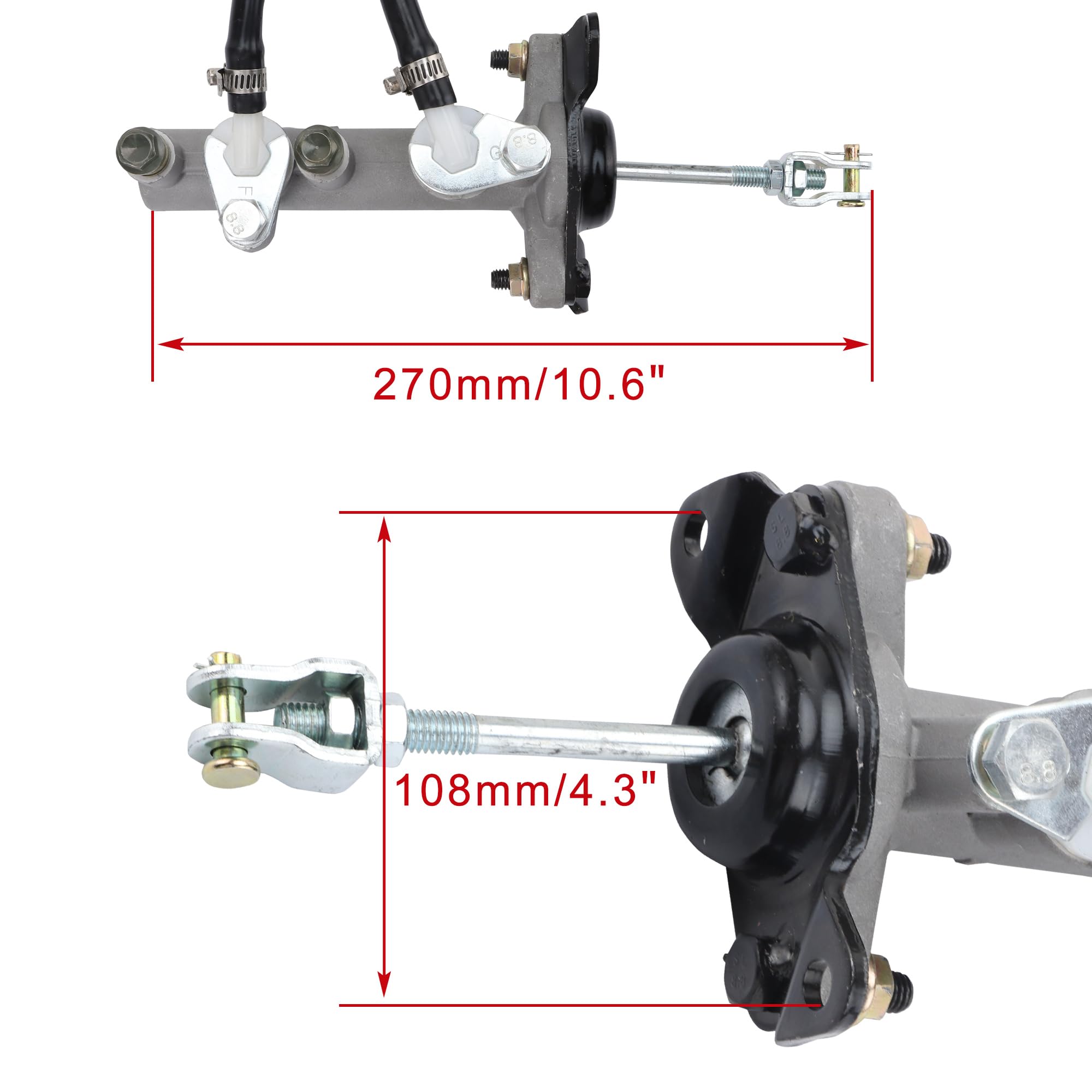 Snapklik.com : Brake Master Cylinder Replacement For 2010-2015 Bennche ...
