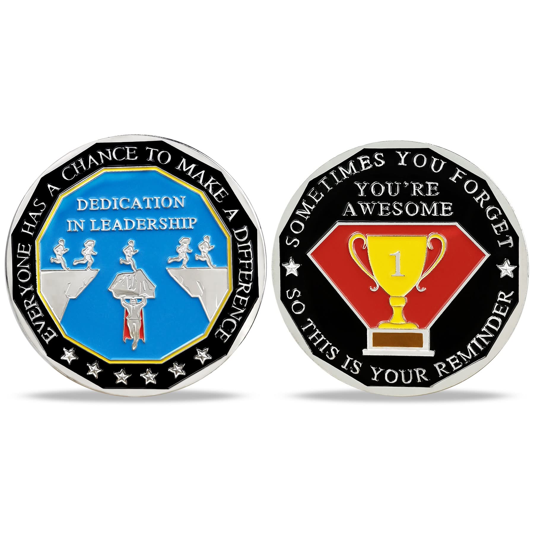 AtSKnSK Employee Appreciation Coins Encouragement Thank You Gifts ...