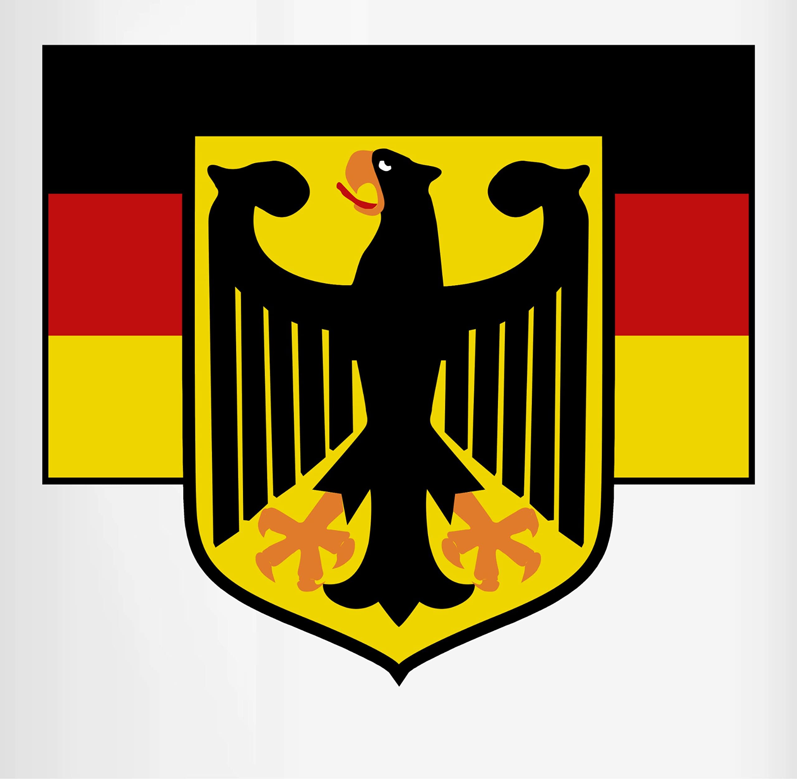 Adler Fußball 2024 Maskottchen Paule (DFB Adler) Winkt, GER,