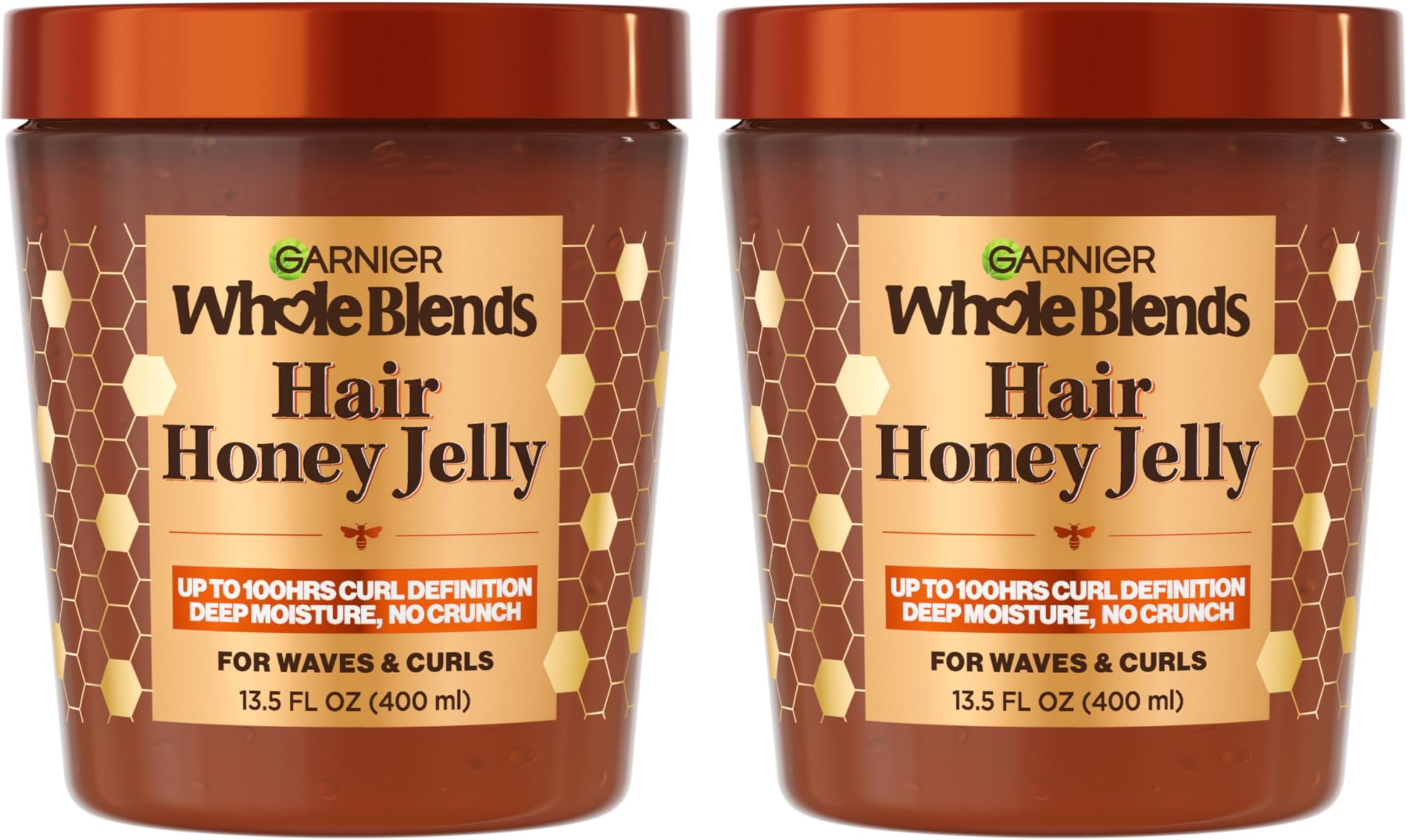 Amazon.com : Garnier Whole Blends Hair Honey Jelly for Defining Waves ...