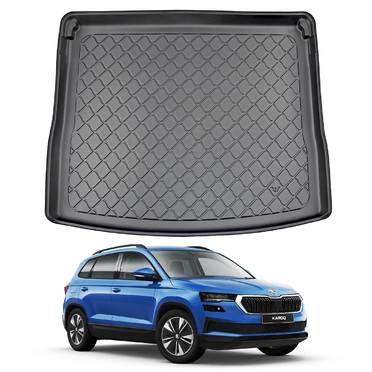 Nomad Boot Liner for Skoda Karoq 2017+ Premium Tailored Fit Car Floor ...