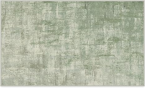 Amazon.com: Ruggable Washable 3x5 Area Rug, Impasto Sage Green, Premium ...