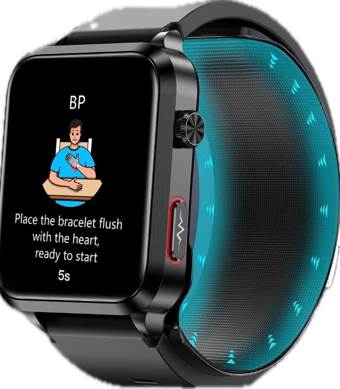 susnov tech Nuevo Reloj Inteligente con Monitoreo de Presión Arterial ...