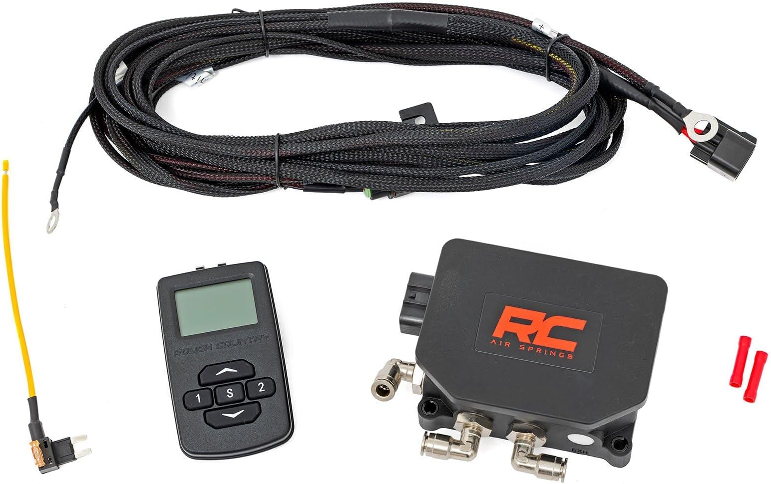 Amazon.com: Rough Country Wireless Air Bag Controller Kit | Bluetooth ...