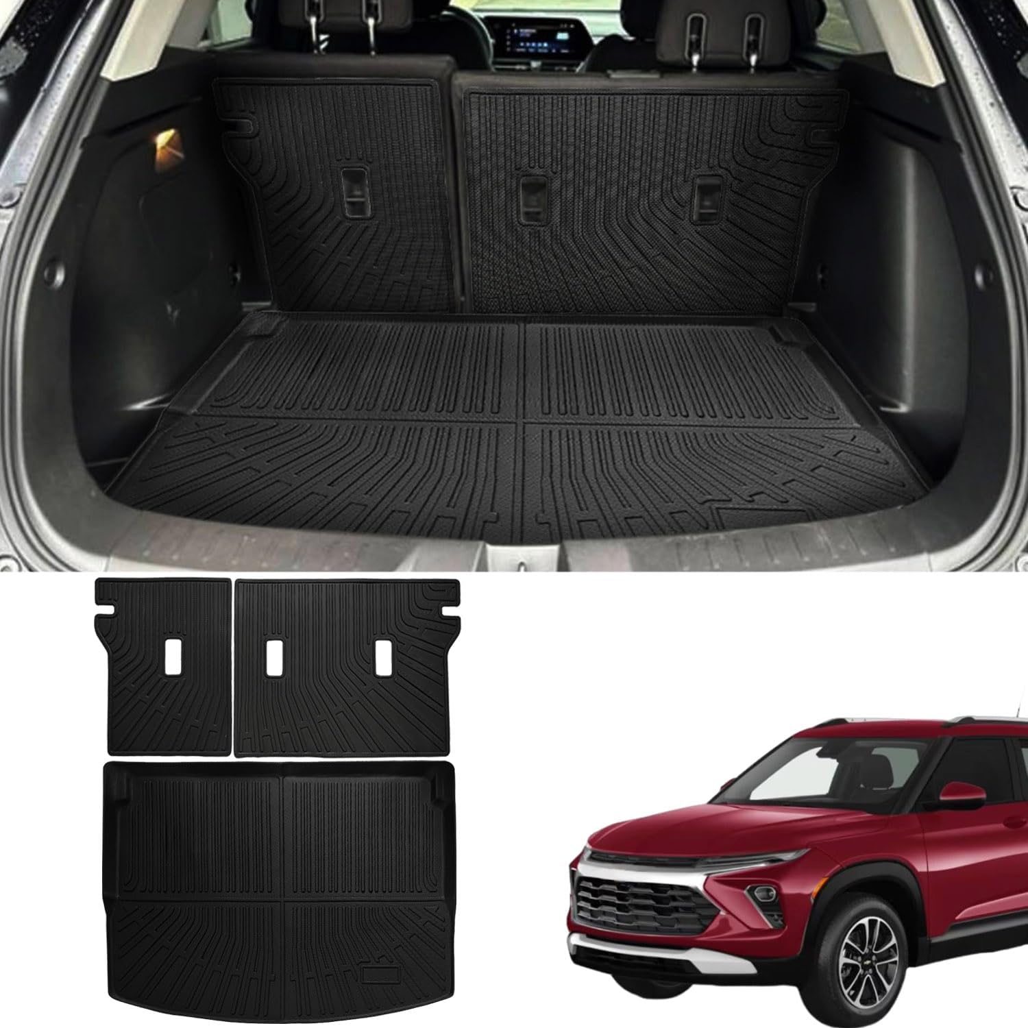 Amazon.com: Marretoo Cargo Mat for Chevy Trailblazer 2021-2024 2025 ...