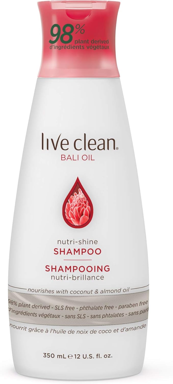 Live Clean Shampoo, Nutri-Shine Bali Oil, 350 mL : Amazon.ca: Beauty ...
