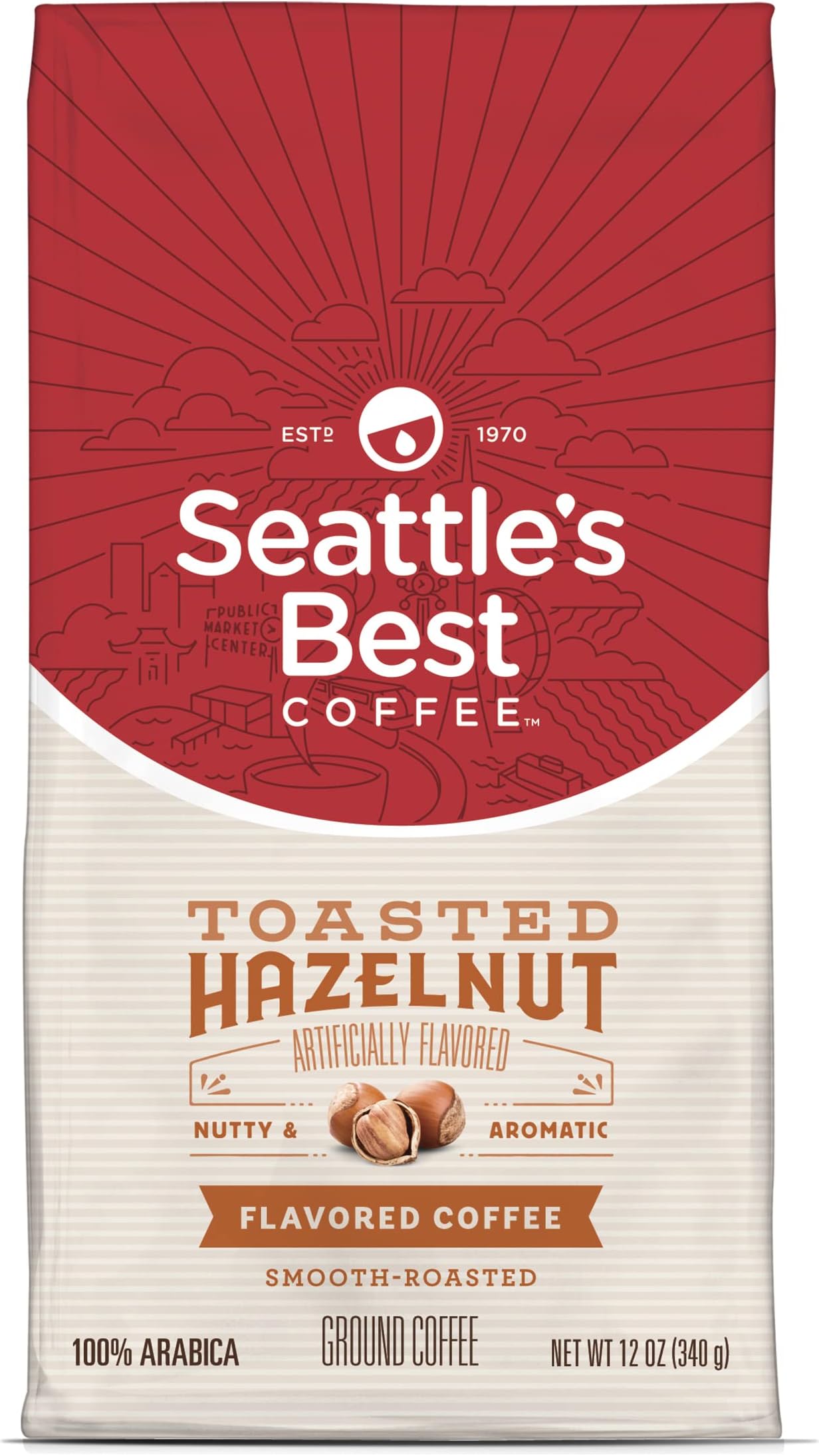 Amazon.com : Seattle's Best Coffee House Blend Medium Roast Ground ...