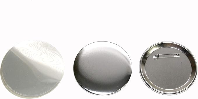 Amazon.com: 500 Button Parts, Components for 3 inch pin Button Making ...
