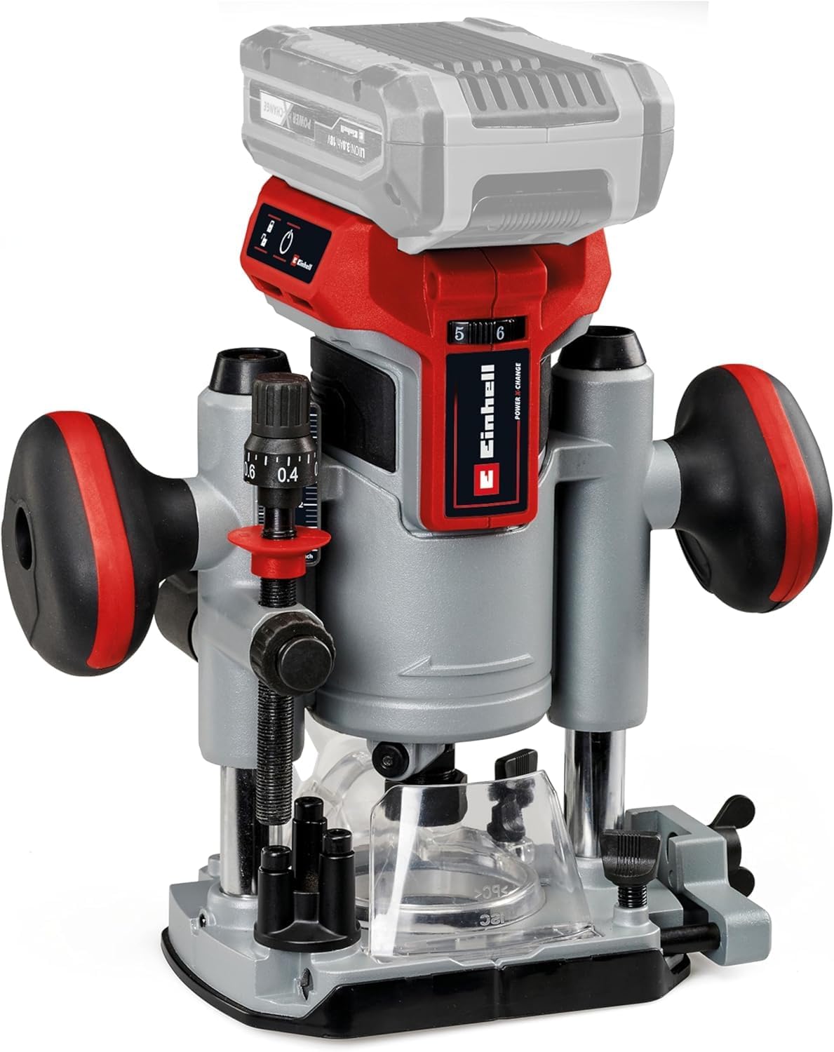 Einhell Power X-Change 18V Cordless Wood Router & Palm Router Tool Set ...