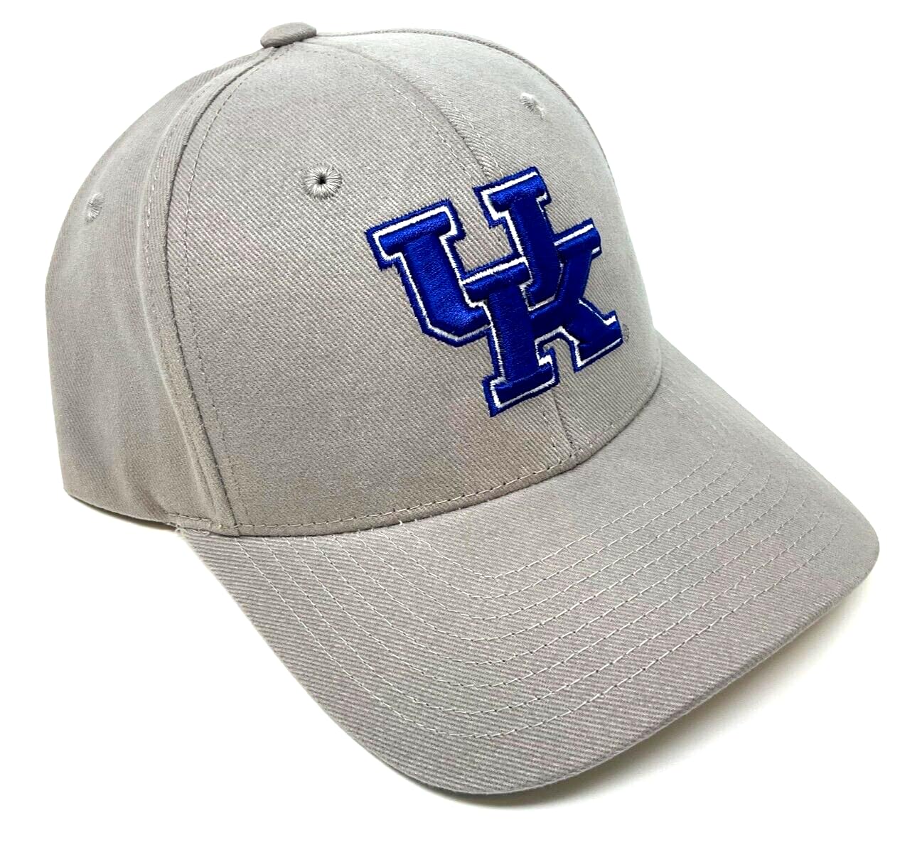 Amazon.com: MVP Kentucky Wildcats UK Logo Light Grey Curved Bill ...