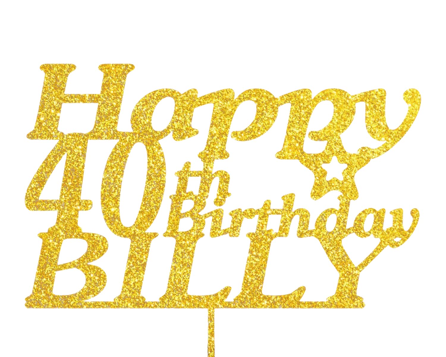 Buy Birthday Cake Topper - Anniversary Birthday Topper - Customize Cake ...