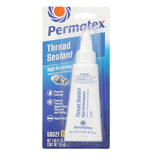 Amazon.com: Permatex 56521 High Performance Thread Sealant ,Thread Lock ...