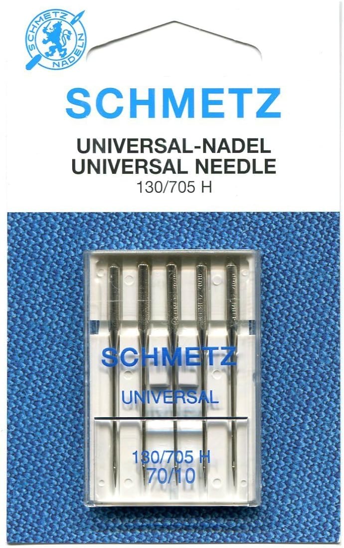 Amazon.com: Sewing Machine Needle Schmetz size 70/10 regular sewing ...