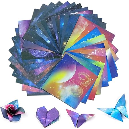 Amazon.com : Origami Paper Kit 6x6 Inch Double Sided : Arts, Crafts ...