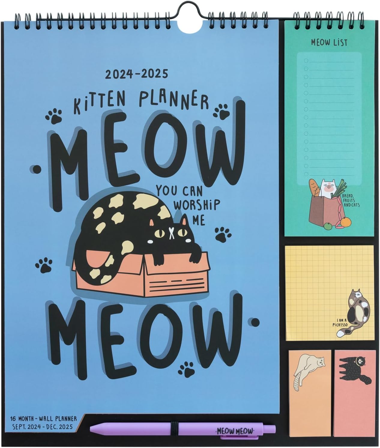 Grupo Erik - Calendrier Familial 2024 2025 Chats - de Septembre 2024 à ...