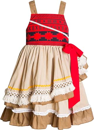 Amazon.com: Polynesian Princess Dress Meets The Sea Skater Dress Moana ...