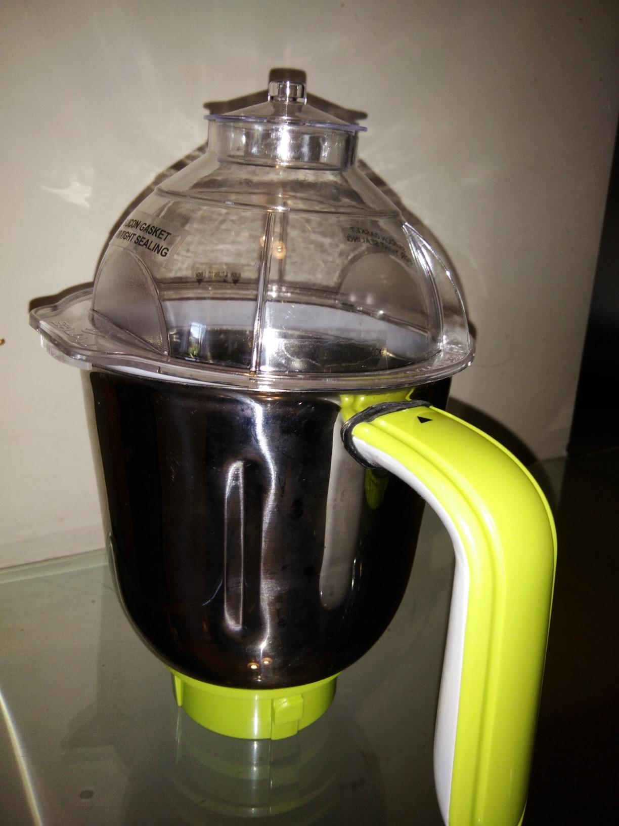 Buy Bajaj Twister Deluxe 750-Watt Mixer Grinder with 3 Jars (White ...