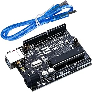 ELEGOO UNO R3 Board ATmega328P ATMEGA16U2 with USB Cable Compatible ...